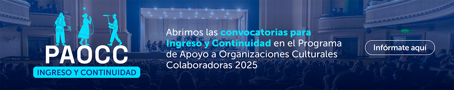 Programa Apoyo a Organizaciones Culturales Colaboradoras