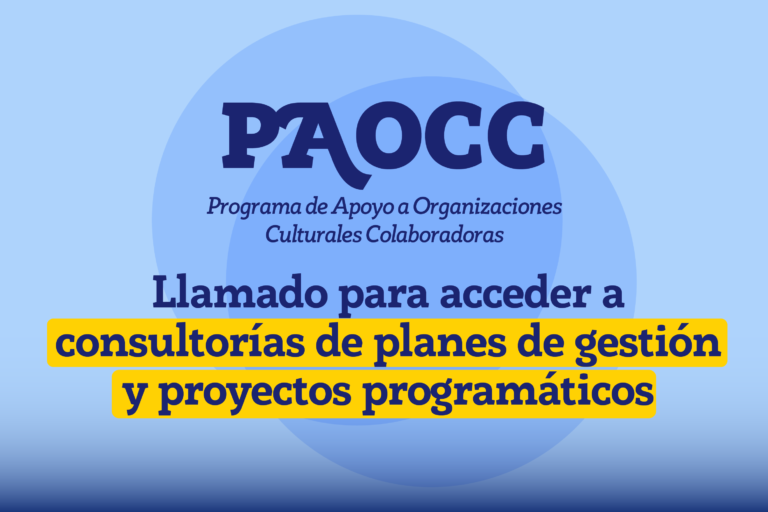 Programa Apoyo a Organizaciones Culturales Colaboradoras