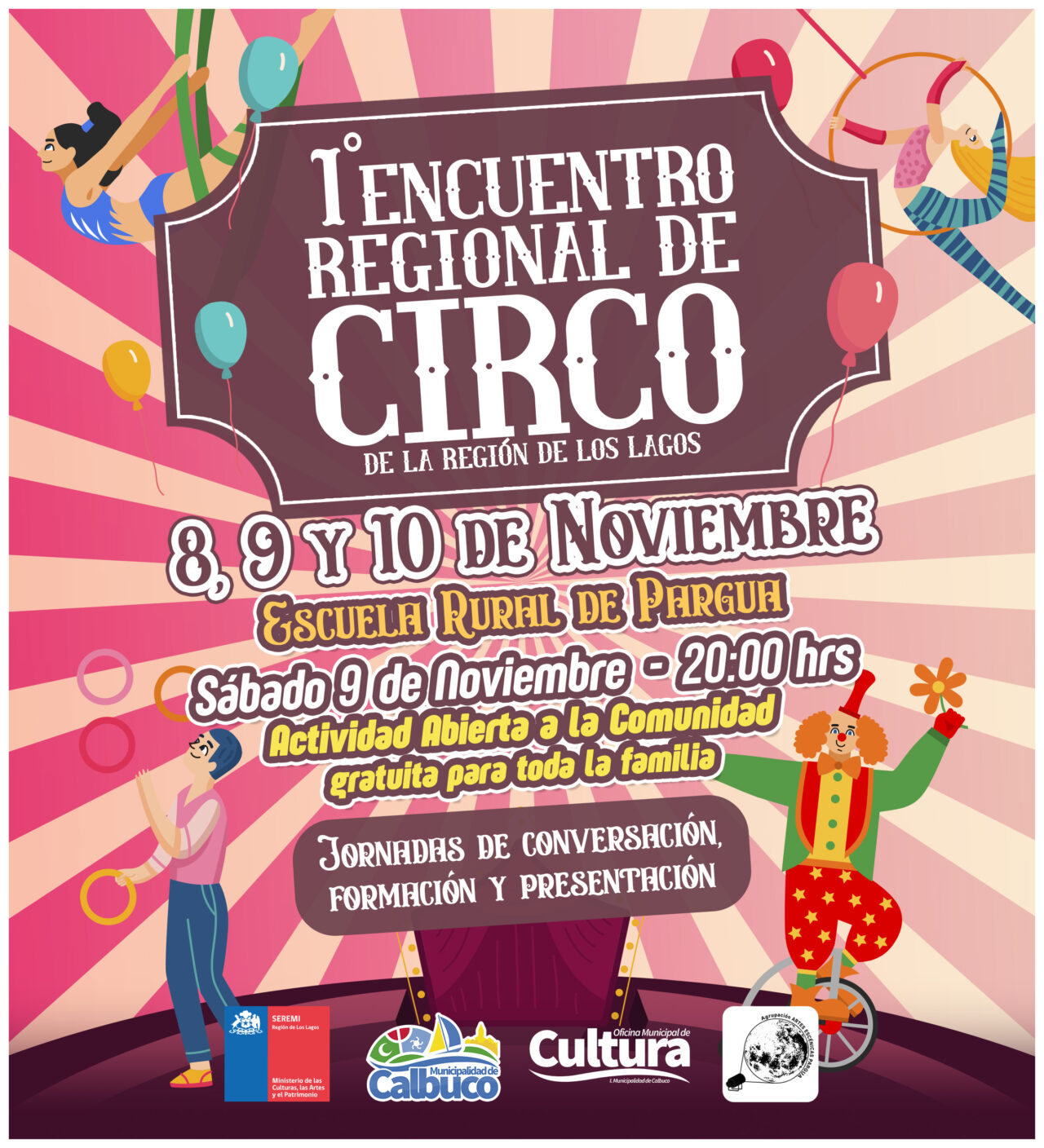 Pargua celebra el Primer Encuentro Regional de Circo | Ministerio de ...