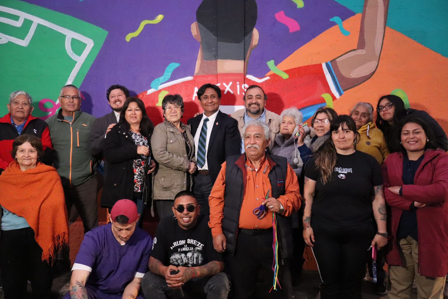 Con inauguración de gran mural finalizó Activación Cultural Comunitaria ...